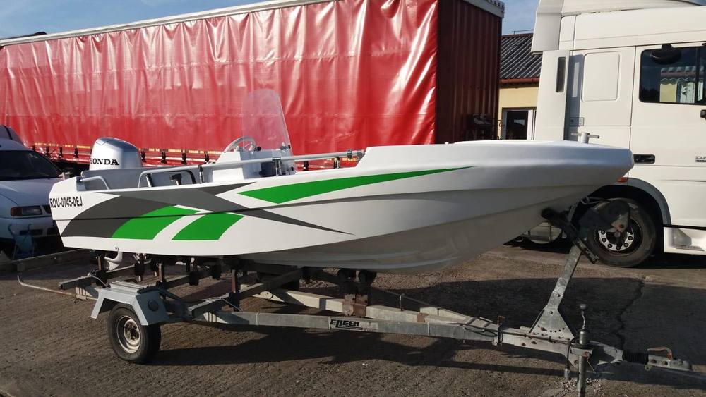 PRO BARCA - Vand barca RIO 450 + motor 50 CP + peridoc