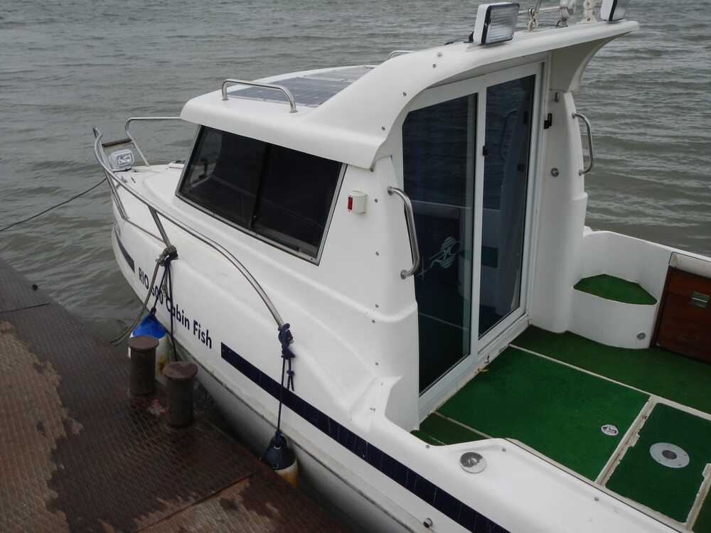 PRO BARCA - Vand barca RIO 600 CABIN FISH + motor 150 CP + peridoc
