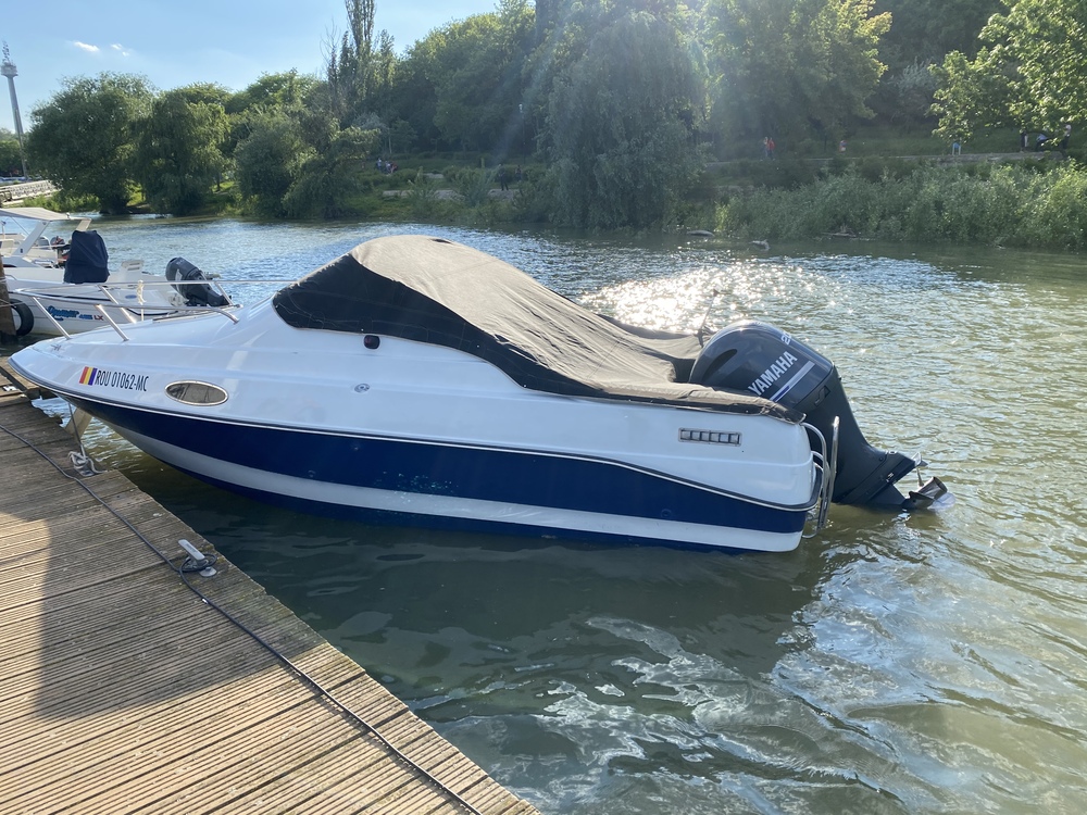 PRO BARCA - Vand barca Ellan 600 + motor 200 CP + peridoc