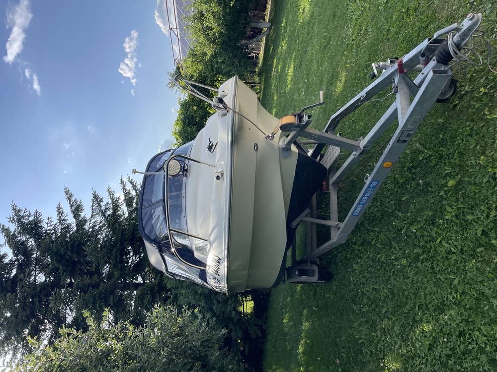 PRO BARCA - Vand barca Quicksilver 480 + motor 60 CP + peridoc